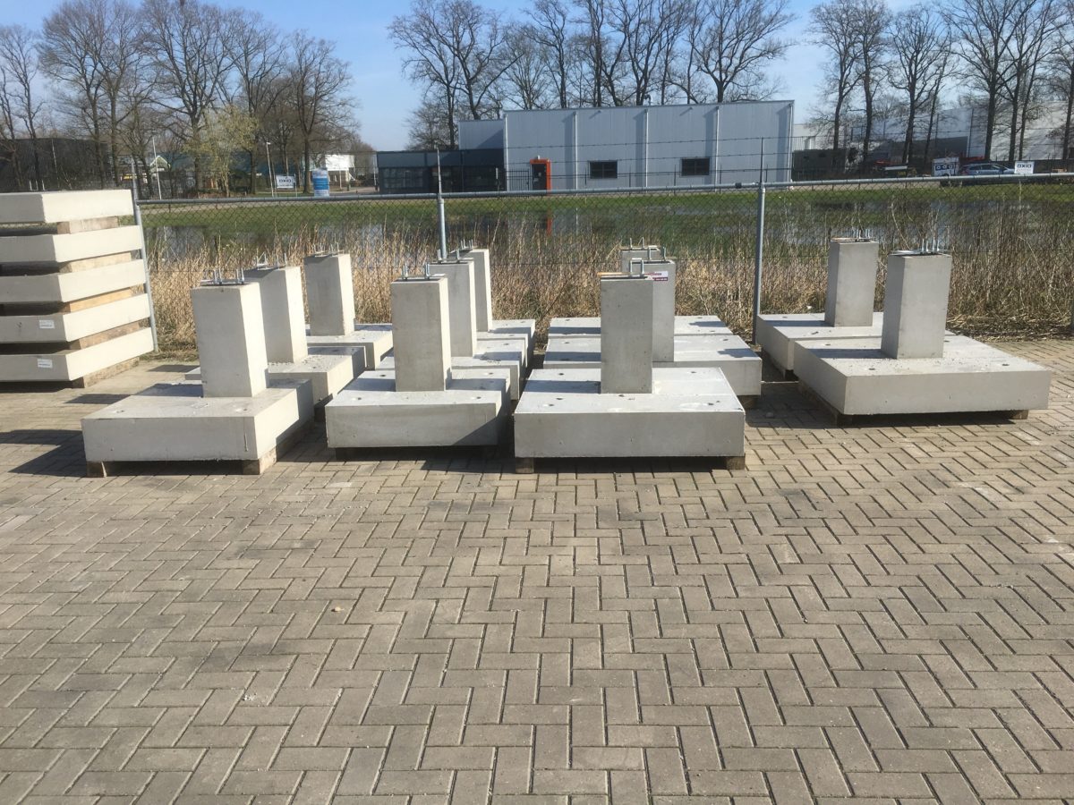 Beton poeren - Oostbeton